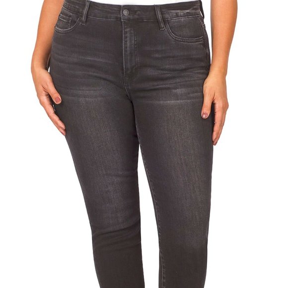 Zenana Outfitters | Jeans | New Zenana Black High Rise Skinny Plus Size ...